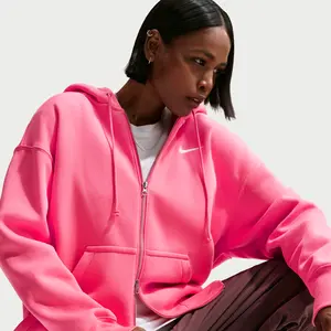 Nike Phoenix Fleece Oversized Hoodie - Pink