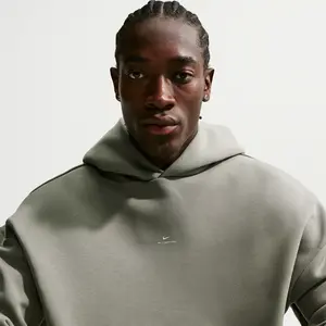 Nike Standard Issue Therma-fit Brushed Basketball Pullover Hoodie - Grey