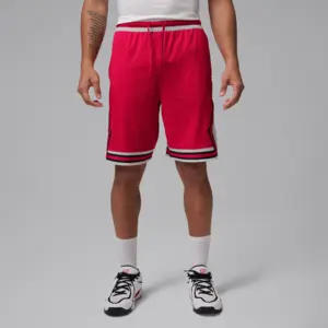 JORDAN Sport Dri-fit 9" Diamond Shorts - Red