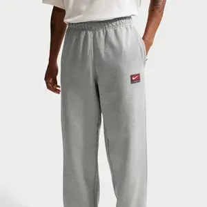 Nike Solo Swoosh Fleece Open-hem Pants