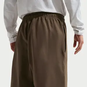 Nike Solo Swoosh Fleece Open-hem Pants - Brown