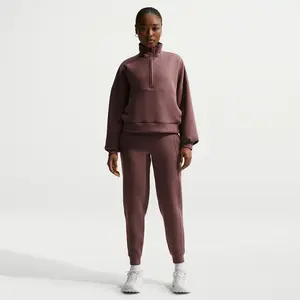 Nike 24.7 Impossiblysoft Dri-fit Mid-rise Jogger Pants - Purple
