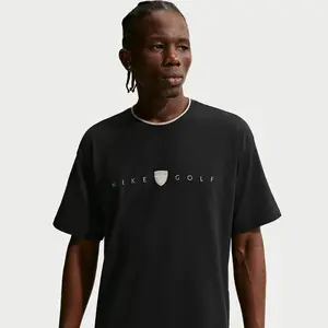 Nike Loose-fit Golf T-shirt - Black