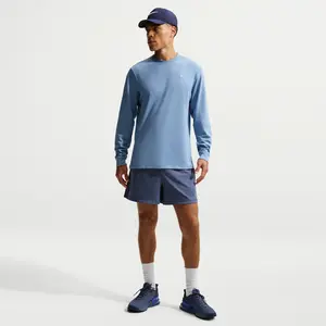 Nike Primary Dri-fit Long-sleeve Versatile Top - Blue
