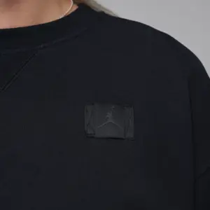 JORDAN Flight Fleece Mod-crop Crew-neck Sweatshirt