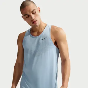 Nike Stride Dri-fit Adv Running Tank Top - Blue