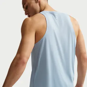 Nike Stride Dri-fit Adv Running Tank Top - Blue