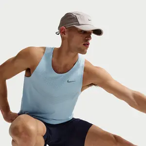Nike Stride Dri-fit Adv Running Tank Top - Blue