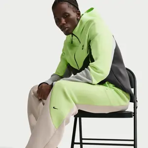 Nike Tech Color-block Open-hem Fleece Pants