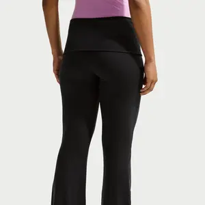 Nike Chill Knit Mid-rise Ribbed Pants