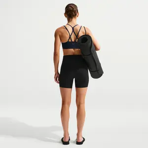 Nike Zenvy High-waisted 5" Biker Shorts - Black