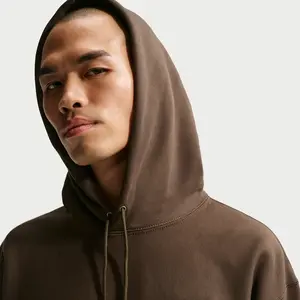 Nike Solo Swoosh Pullover Hoodie - Brown