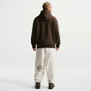 Nike Solo Swoosh Pullover Hoodie - Brown