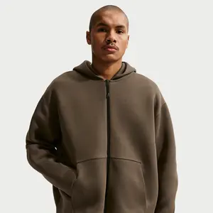 Nike Tech Fleece Full-zip Hoodie - Brown