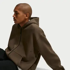 Nike Tech Fleece Full-zip Hoodie - Brown