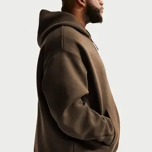 Nike Tech Fleece Full-zip Hoodie - Brown