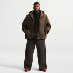 Nike Tech Fleece Full-zip Hoodie - Brown
