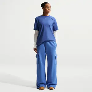 Nike Sportswear Phoenix Fleece Cargo Sweatpants - Blue