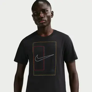 Nike Court Heritage T-shirt - Black