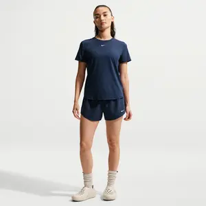 Nike Dri-fit Mid-rise 3" Brief-lined Shorts - Blue