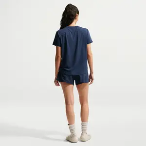 Nike Dri-fit Mid-rise 3" Brief-lined Shorts - Blue