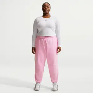 Nike Sportswear Phoenix Fleece High-waisted Oversized Sweatpants - Pink