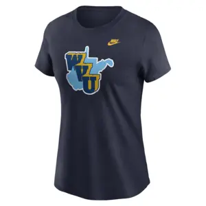 Nike West Virginia 1965 Throwback College T-shirt - Blue