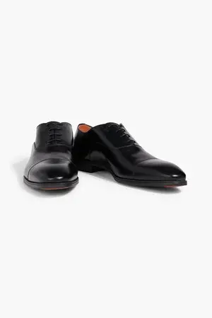 Santoni Adrian Leather Derby Shoes