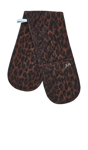 DAMSON MADDER Double Oven Glove In Brown