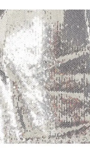 MICHAEL COSTELLO X Alethea Metallic Sequin Mini Dress - Silver