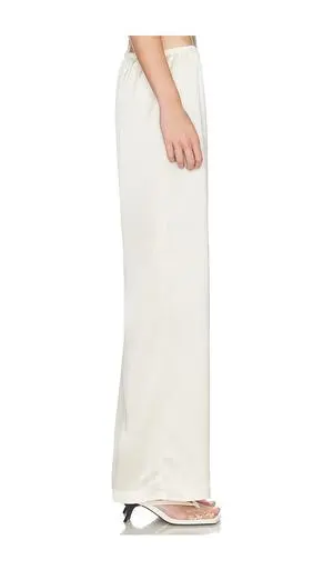 LESET Barb Wide Leg Pant - Creme