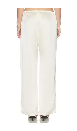 LESET Barb Wide Leg Pant - Creme