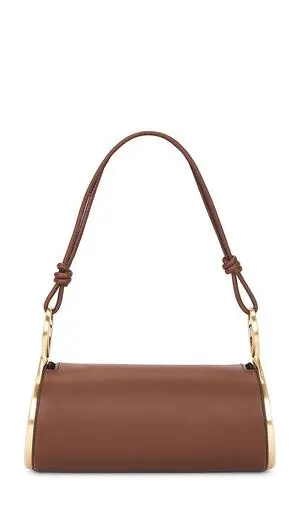 Cult Gaia Dahlia Shoulder Bag - Saddle
