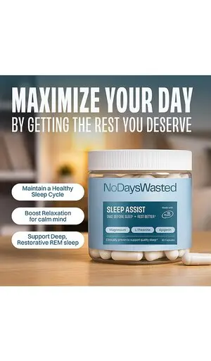 NO DAYS WASTED Sleep Assist