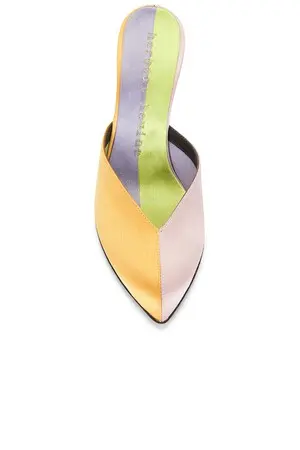 HERBERT LEVINE Milton 95 Satin Mule - Multicolor