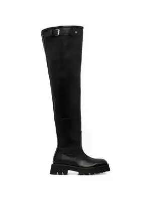 Fiorucci Buckle Strap Over-the-knee Boots