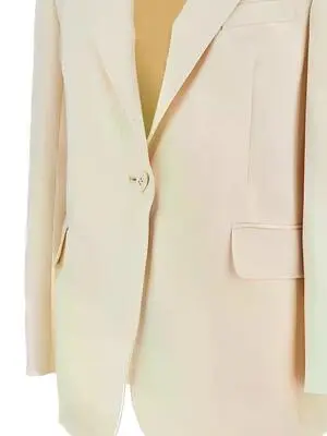 Max Mara Flap Pocket Buttoned Jacket