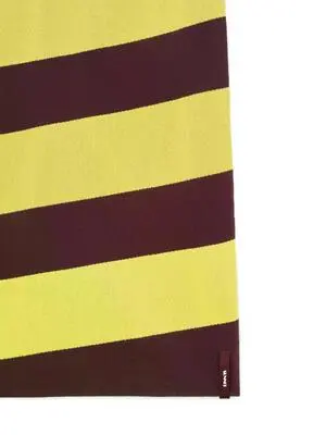 Sunnei High-neck Striped Tank Dress