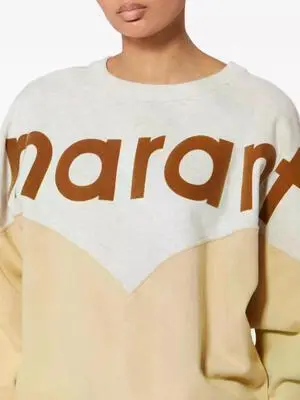 Isabel Marant Logo Colour-block Sweatshirt