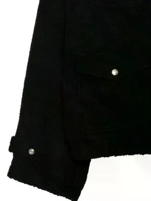 SONGZIO Panther-embroidered Boucle Jacket