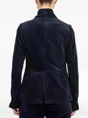 HANNES ROETHER Stand-collar Corduroy Jacket