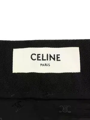 Celine Chain-detail Mini Skirt