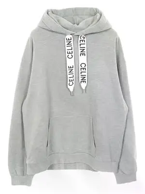 Celine 2010s Logo-print Hoodie