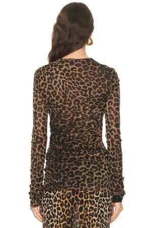 Saint Laurent Long Sleeve Top