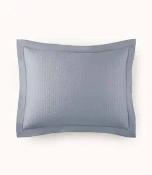 PEACOCK ALLEY Hamilton Quilted Sham - Blue