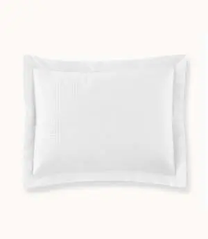 PEACOCK ALLEY Hamilton Quilted Sham - Pearl