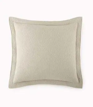 APERTEX FABRICA DE TECIDOS DE SEDA & ALGODAO Mia Stonewashed Matelassé Sham - Dune