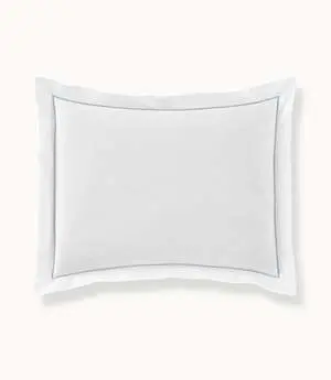 PEACOCK ALLEY Boutique Percale Sham - Sky