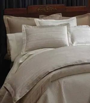 PEACOCK ALLEY Biagio Jacquard Duvet Cover - Azure