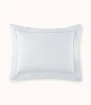 PEACOCK ALLEY Virtuoso Sateen Sham - White